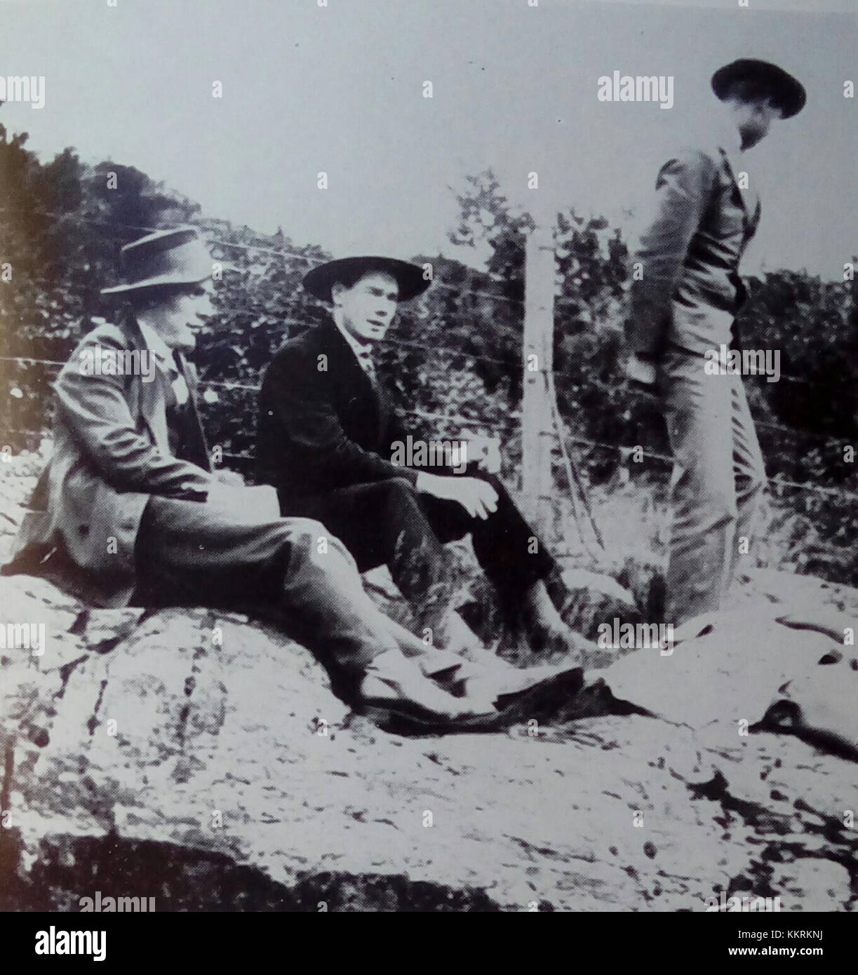 A photograph capturing Asklund, Lundkvist, and Kjellgren, individuals ...