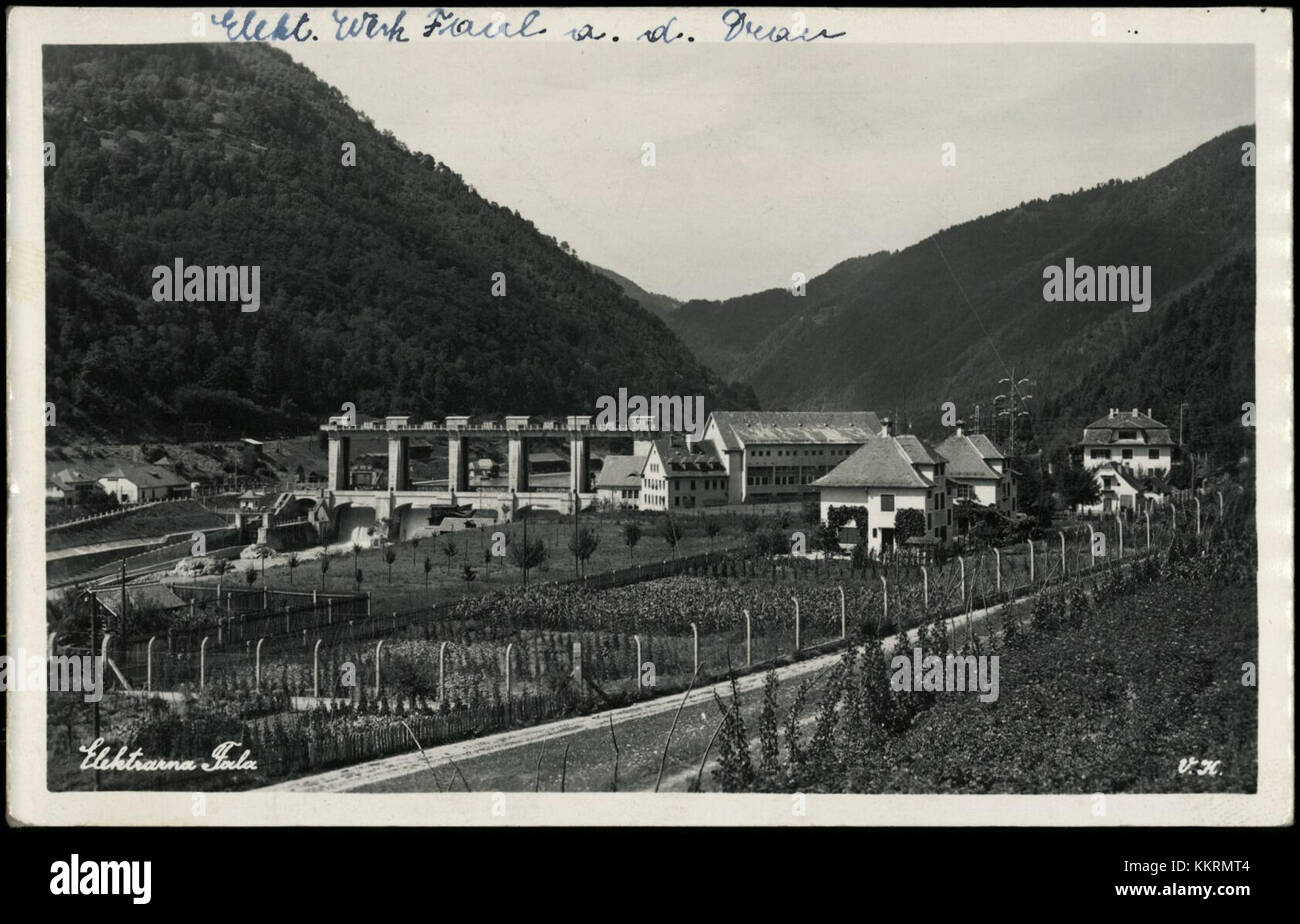 This postcard depicts an image of Fala, capturing the scenic beauty and ...