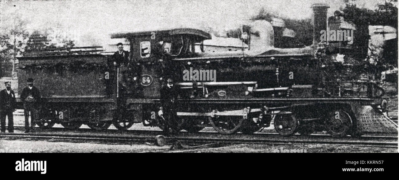 CGR 3rd Class 4 4 0, built in 1883, is a locomotive model, known for ...