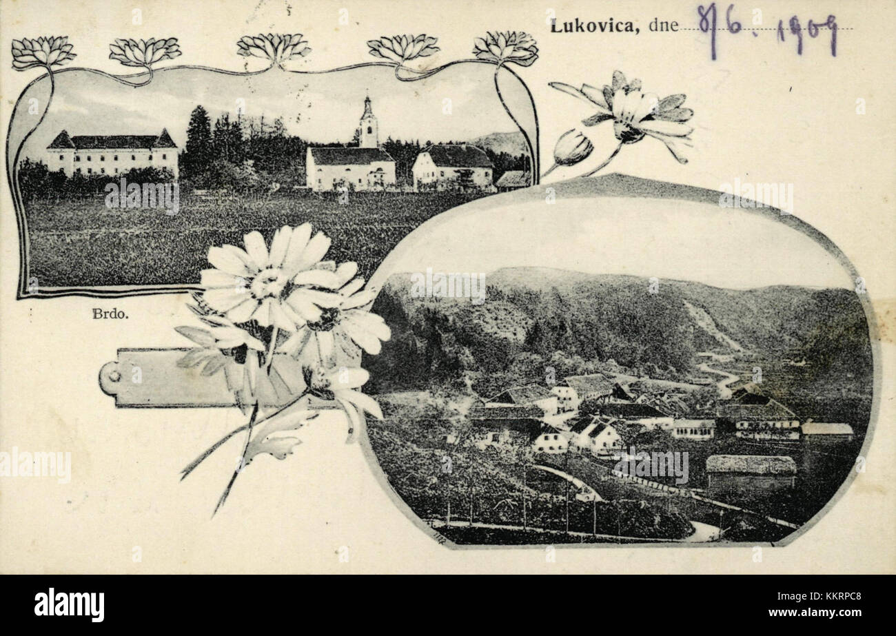 Razglednica Lukovice 25 Stock Photo - Alamy