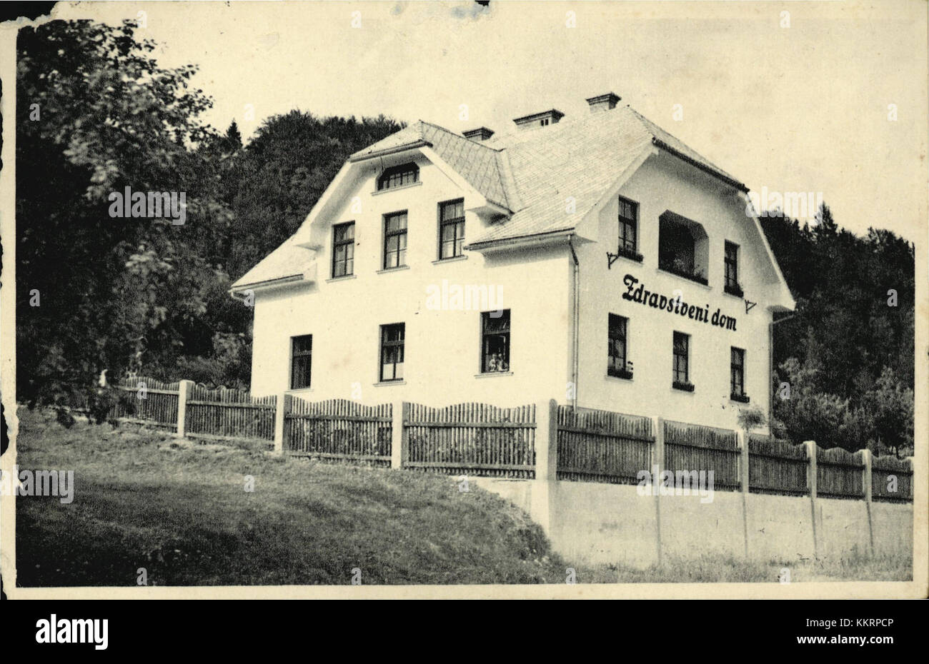 Razglednica Lukovice 35 is a vintage postcard from Slovenia depicting ...