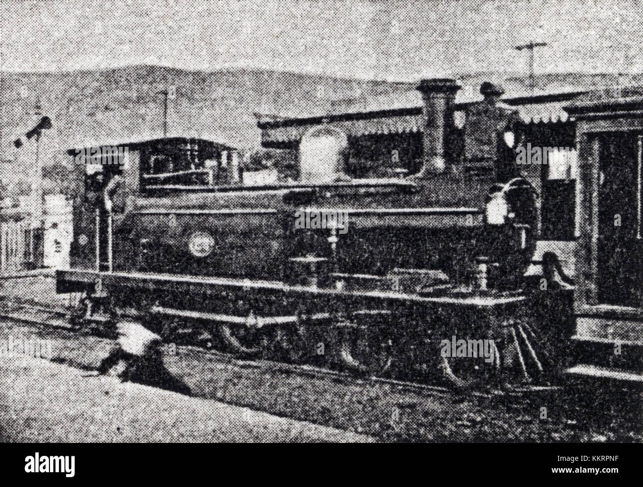 The CGR 2nd Class 4-4-0T 1882 is a type of steam locomotive produced in ...