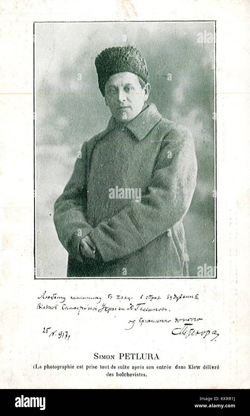 This image features Symon Petlura, a historical figure and political ...