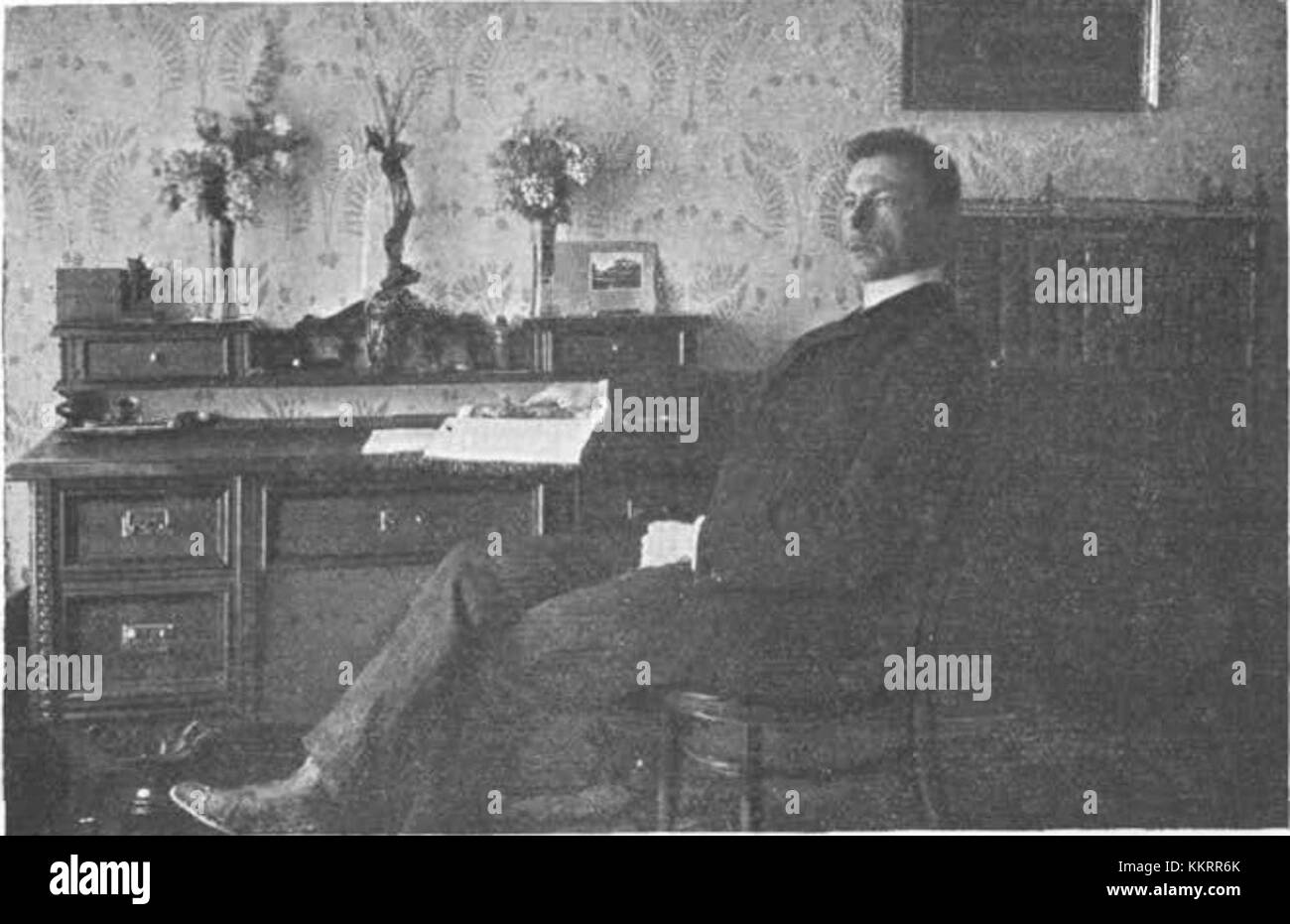 Josip Cerk, a historical figure from 1912, noted for contributions to a ...