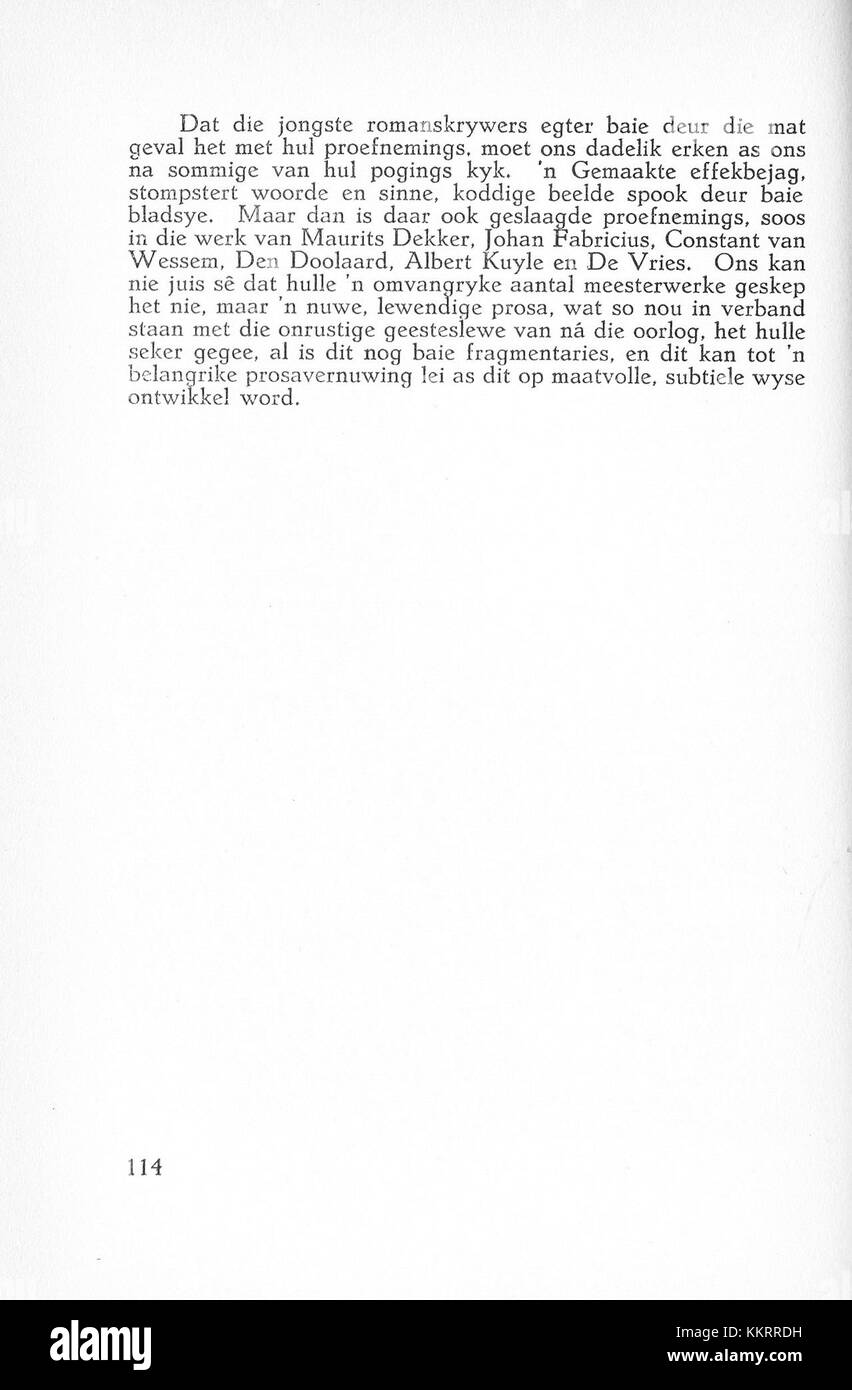 *Die Afrikaanse gedagte* is a work that explores Afrikaner thought ...