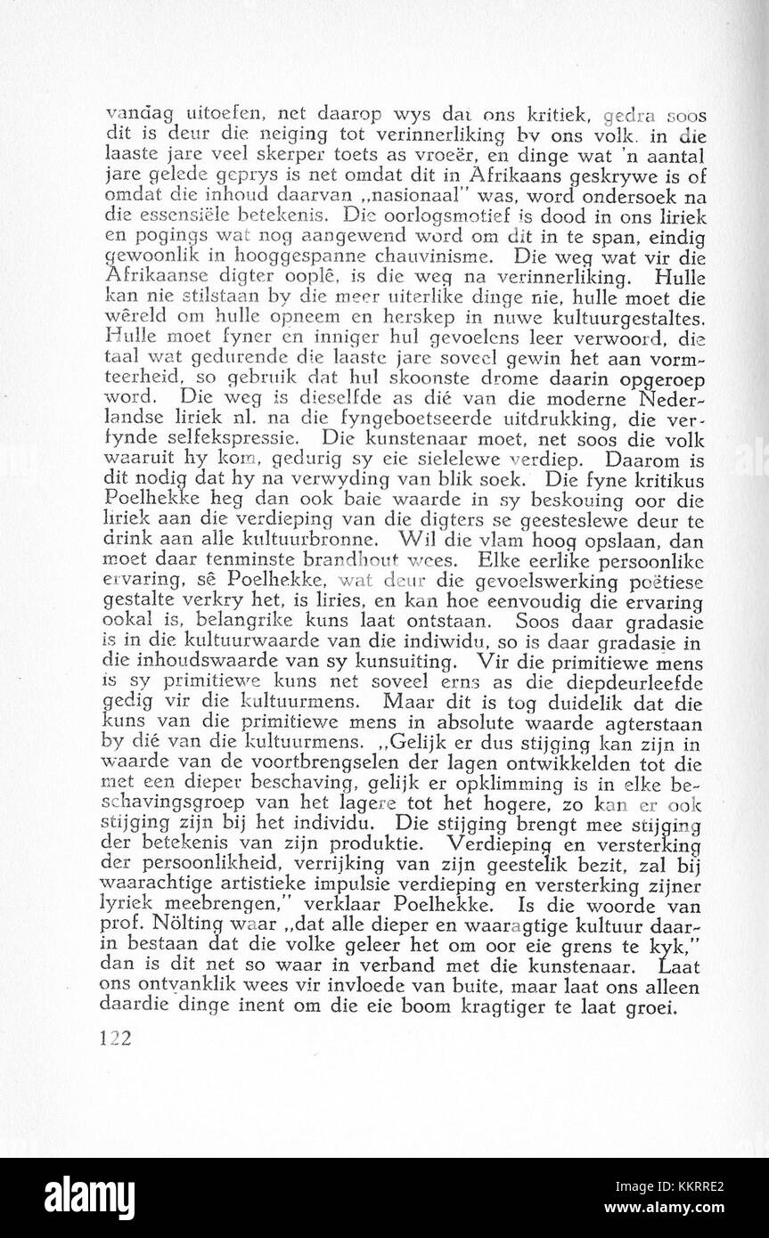 A historical issue of *Die Afrikaanse Gedagte*, a prominent Afrikaans ...