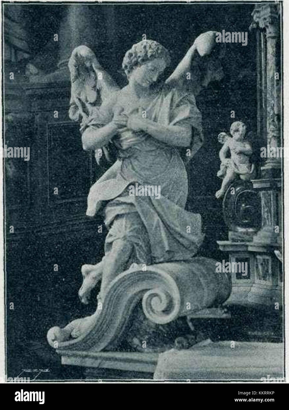 Desni kerub, or right cherub, is a 1902 artwork displayed at the main ...