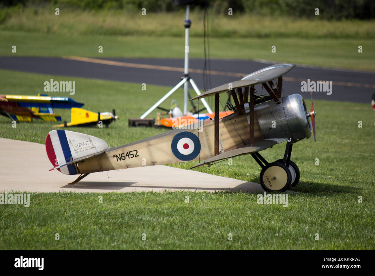 Prop place in runway Stock Photo - Alamy