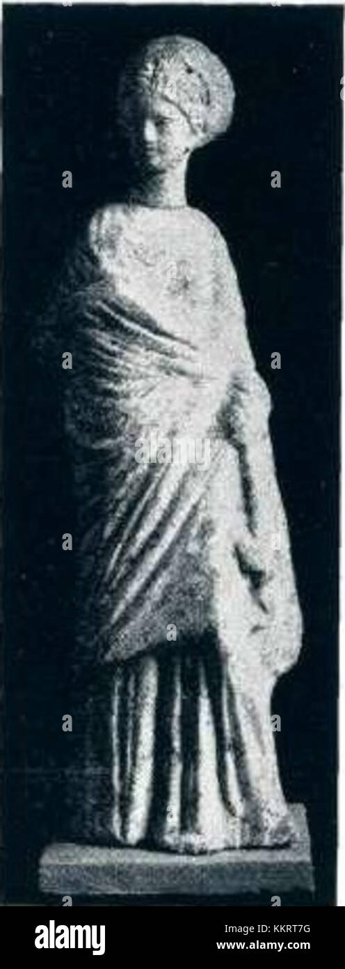 Tanagra figurines, originating from ancient Greece, are small ...