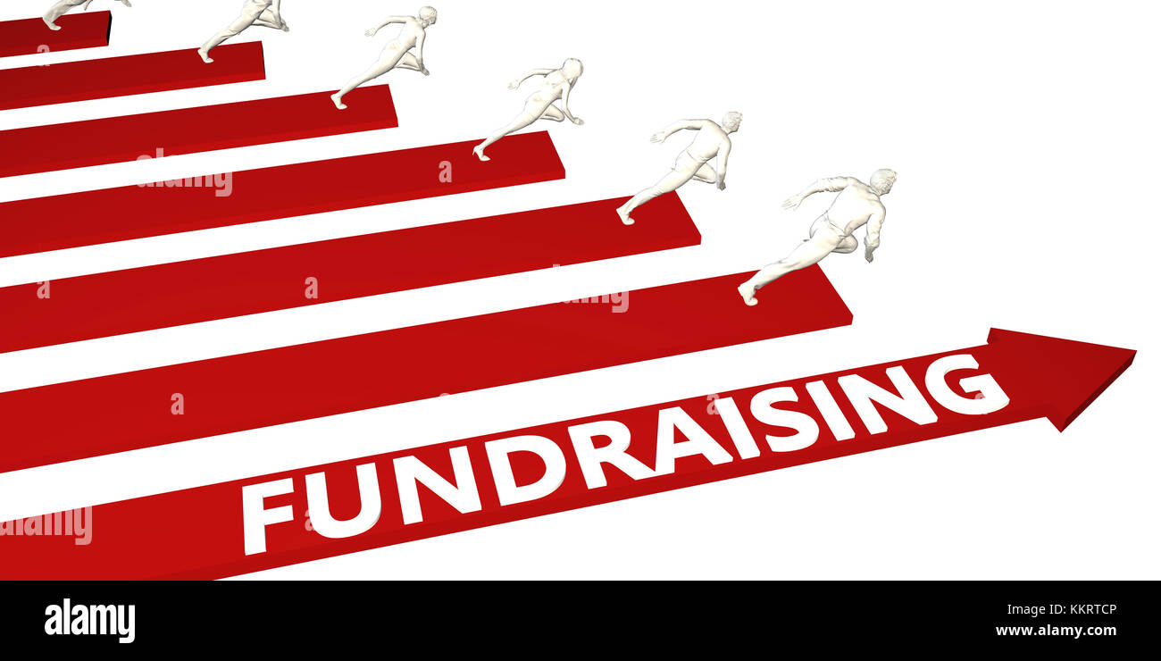 Fundraising Information and Presentation Concept for Business Stock ...