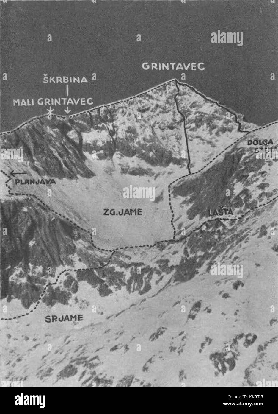 Mountainous side Black and White Stock Photos & Images - Alamy