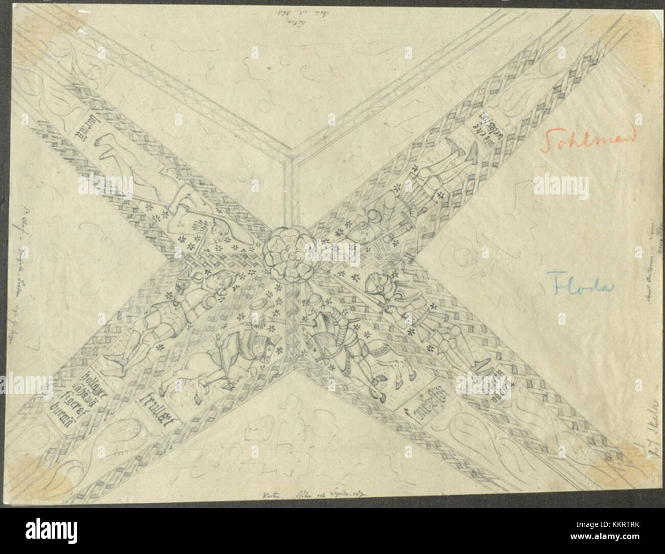 Floda Church, located in Sweden, is featured in this cataloged image ...