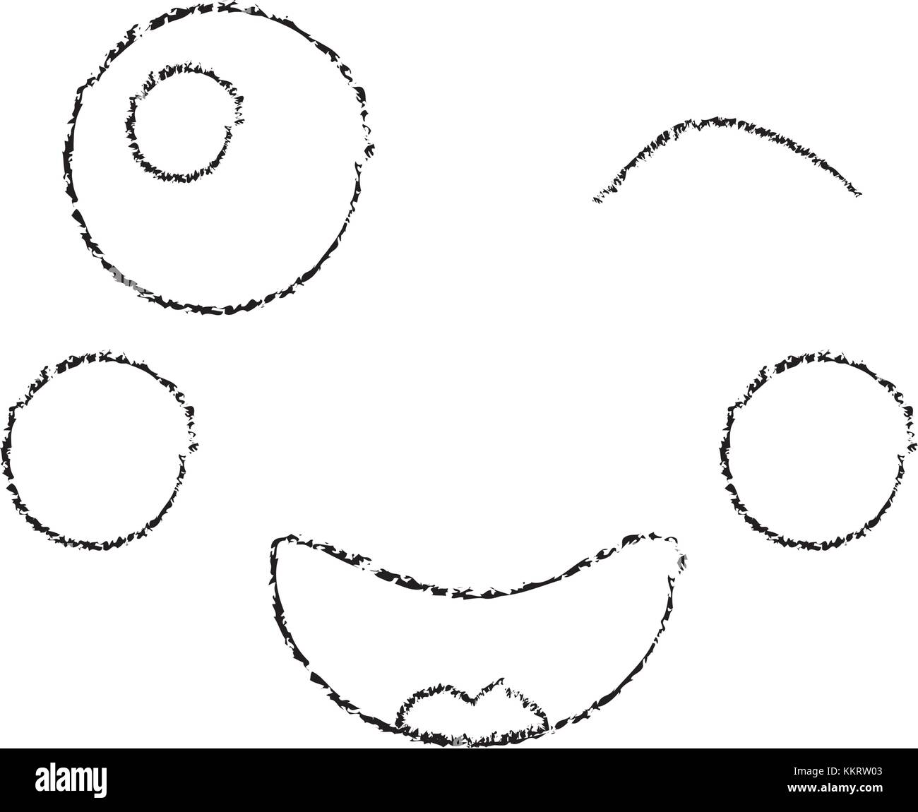 wink happy face emoji icon image Stock Vector Image & Art - Alamy
