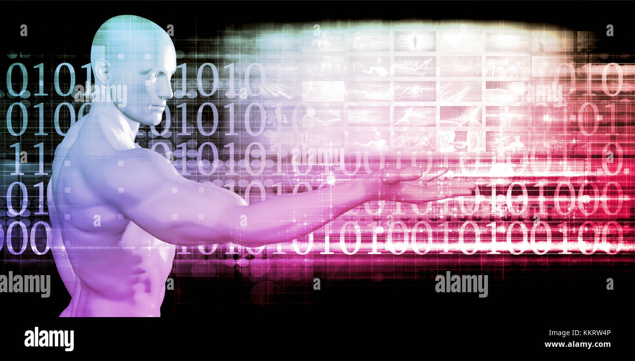 Science Technology Worldwide Research and Development Art Stock Photo ...