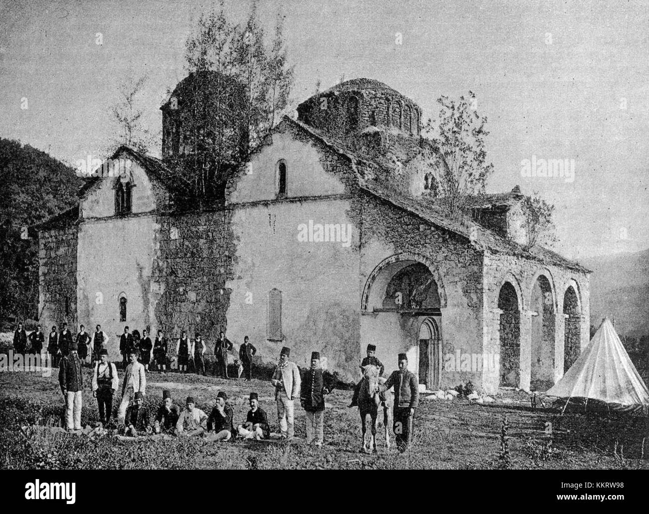 Banja Monastery, located in Nova iskra, Serbia, is a significant ...