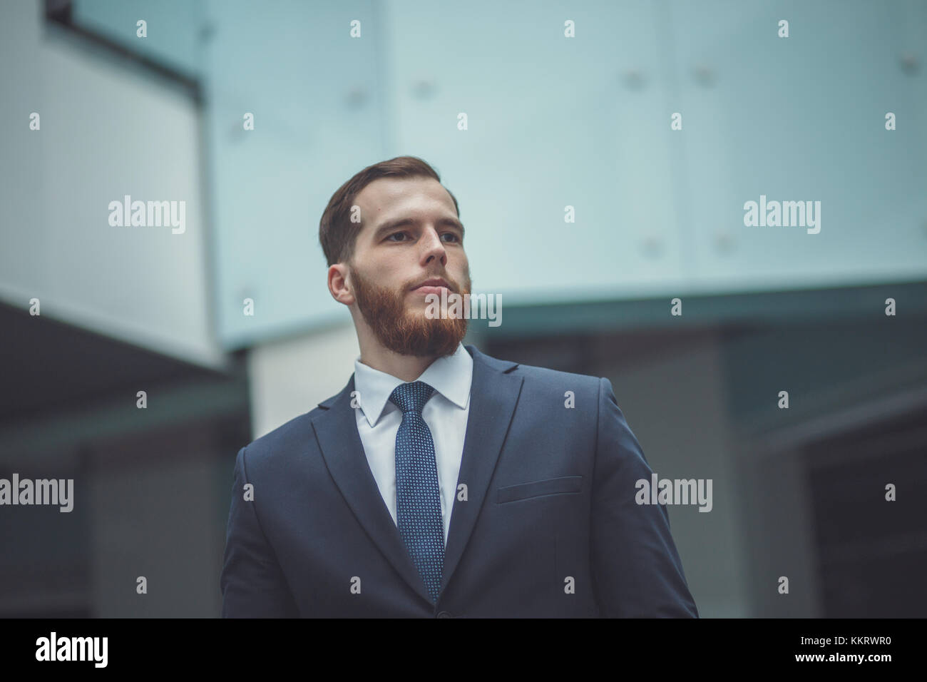 Handsome smiling confident businessman portrait Stock Photo - Alamy Handsome smiling confident businessman portrait Stock Photo - Alamy