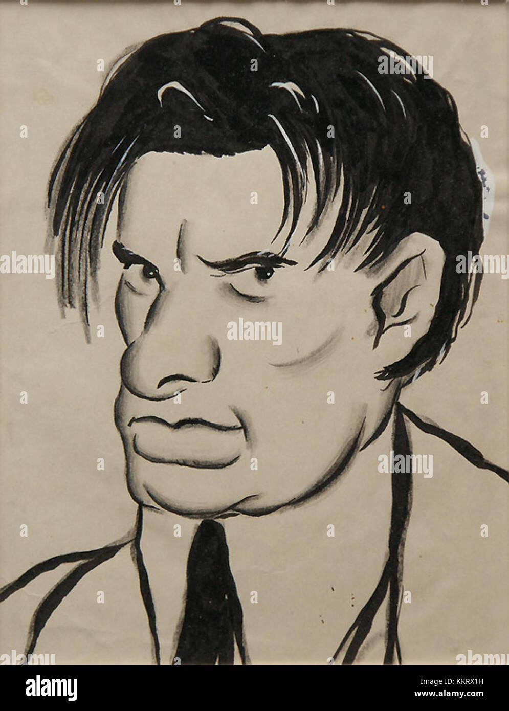 This portrait of Russian poet Vladimir Mayakovsky, created in the 1920s ...