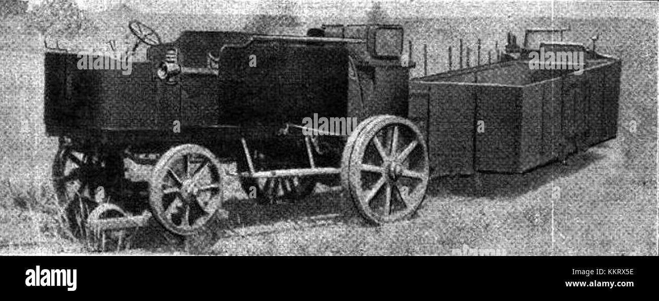The Dutton Road Rail Tractor prototype no. RR1501 is an early model of ...