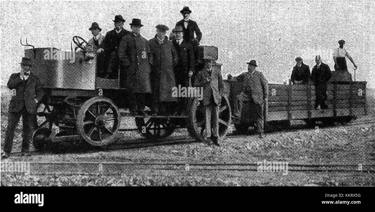 Prototype RR1501 e, a rail tractor developed for use on Dutton Road ...