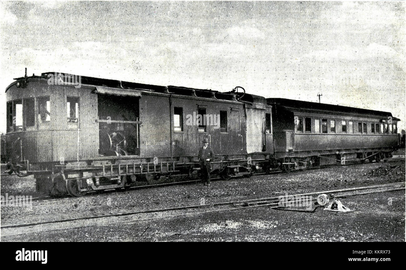 The gas-electric locomotive is a hybrid train engine that combines a ...