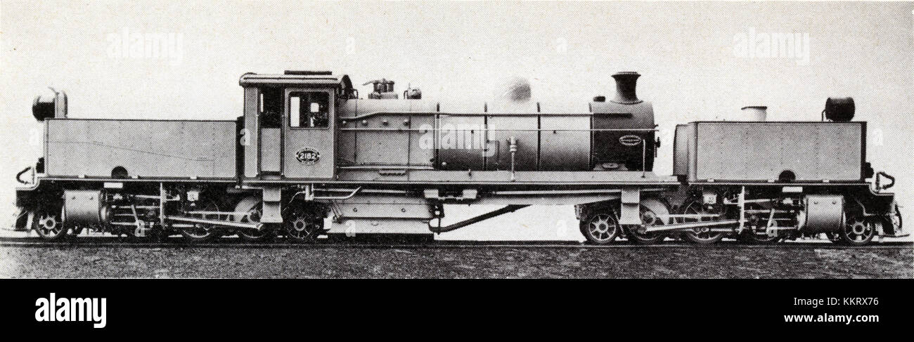 SAR Class GC 2182 is a Garratt type steam locomotive used by the South ...