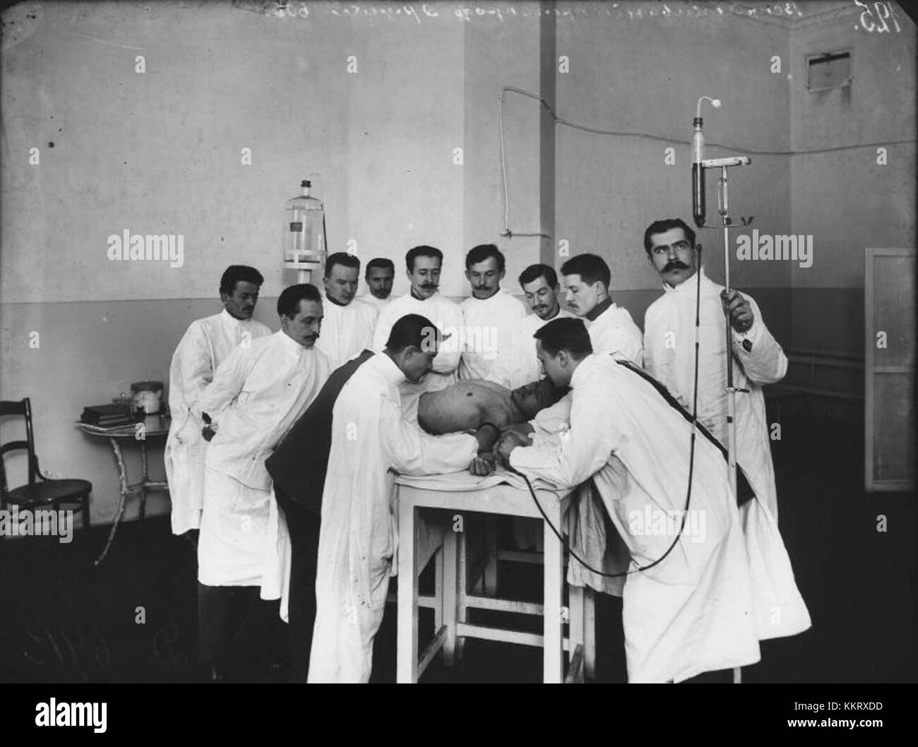 Scientific medical study vaccine Black and White Stock Photos & Images ...