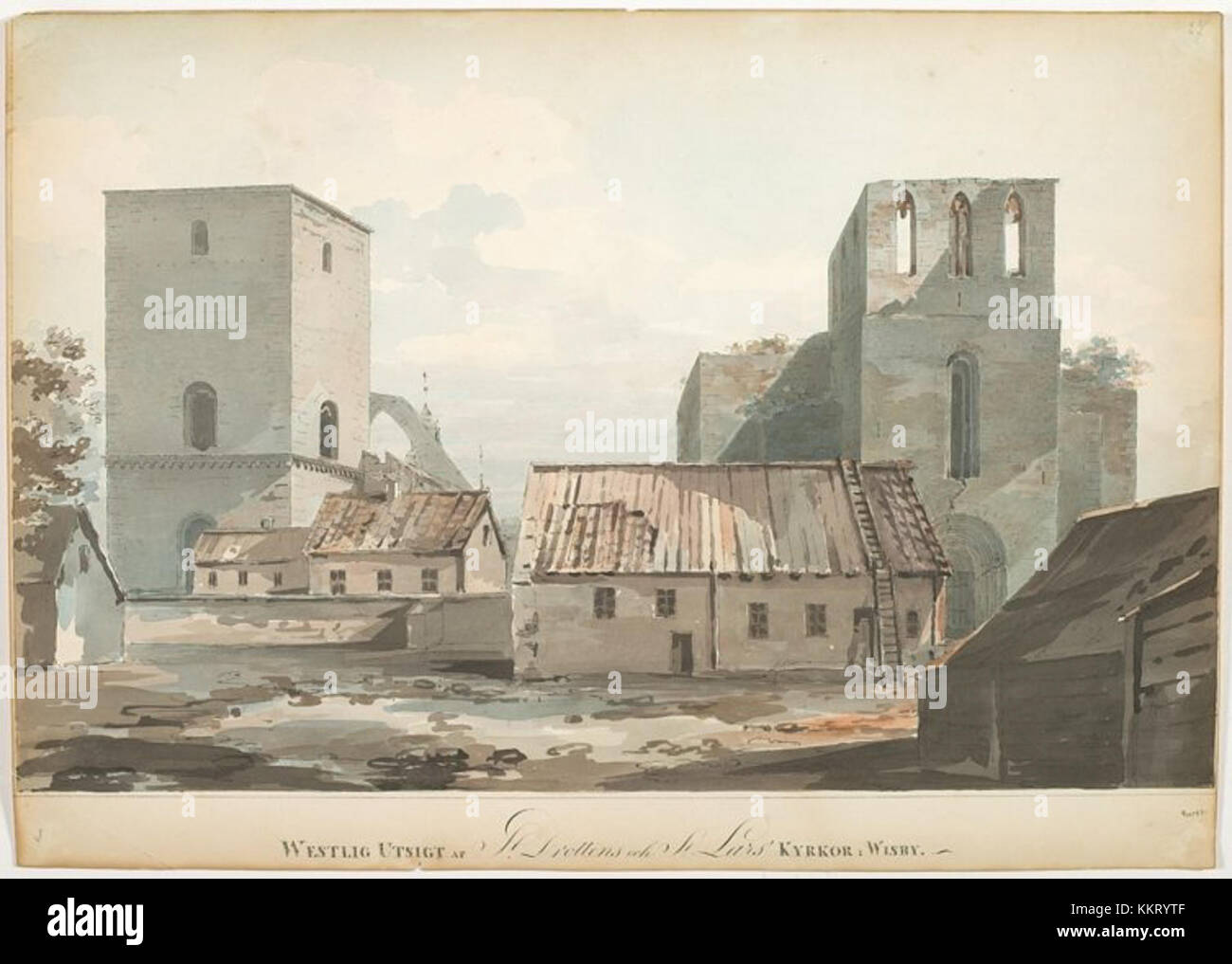 Drottens Ruin and Sankt Lars Ruin are important historical sites in ...
