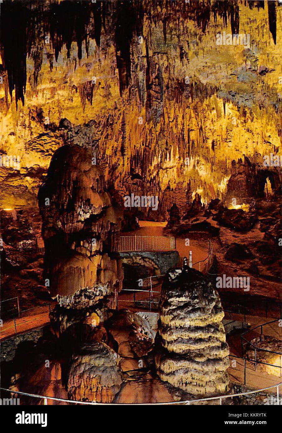Postojna Cave in Slovenia is a famous karst cave system, known for its ...