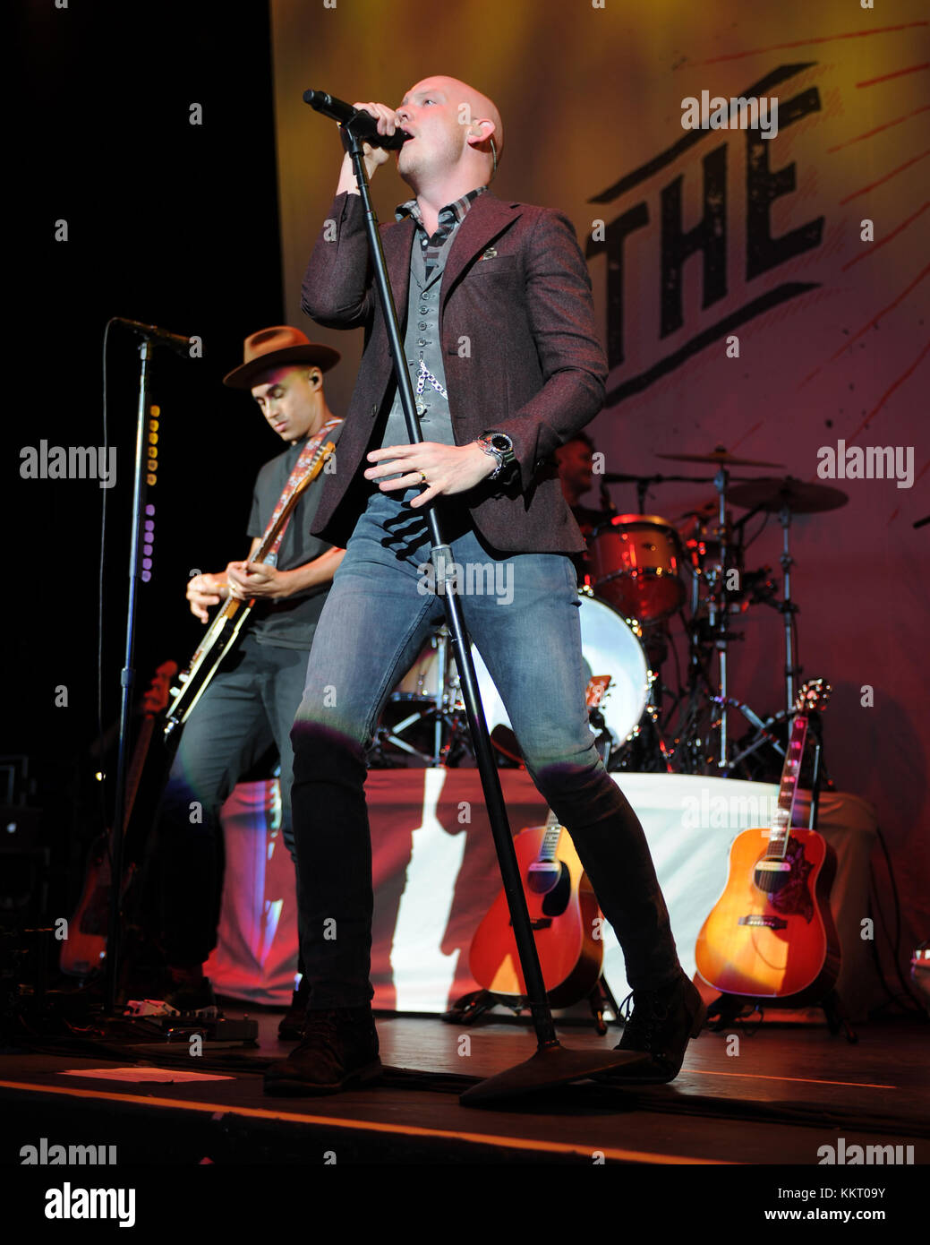 WEST PALM BEACH FL - JUNE 07: Isaac Slade of The Fray performs at the ...