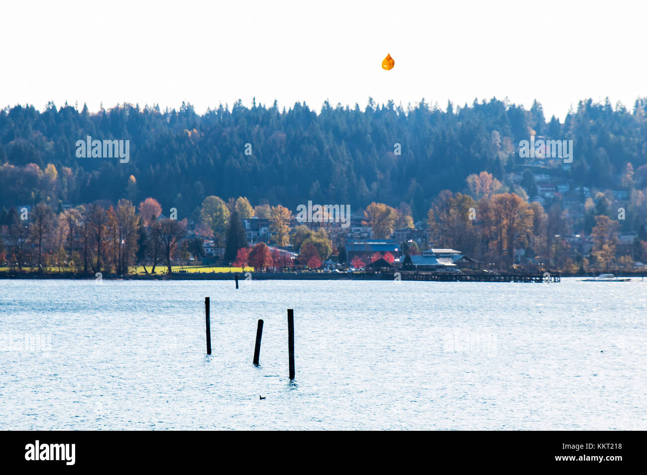 Rocky Point Beach during Autumn Stock Photo - Alamy