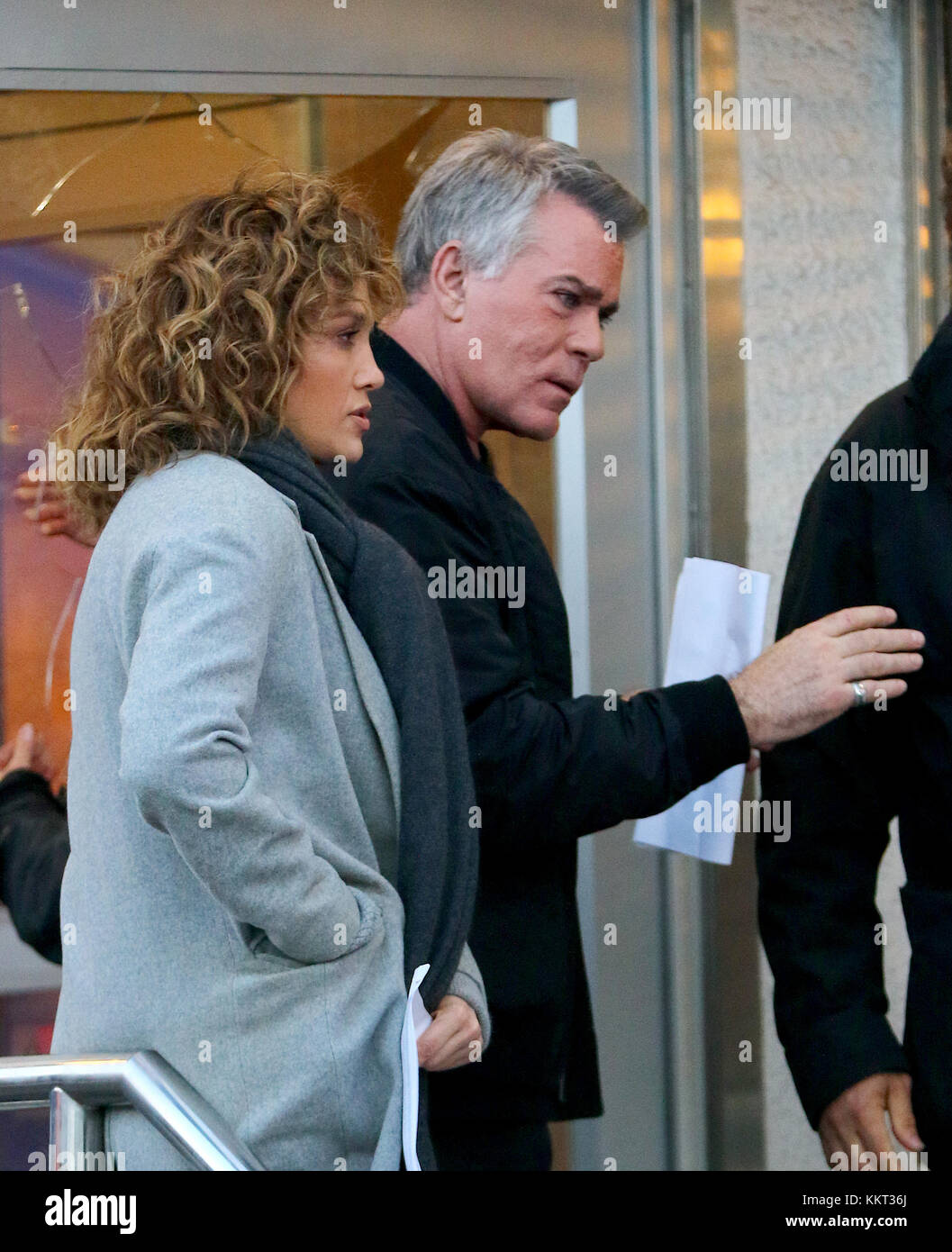 NEW YORK, NY - MAY 11: Actors Jennifer Lopez and Ray Liotto were on the ...