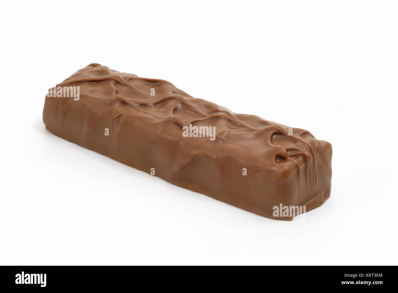 Chocolate bar isolated on white background Stock Photo - Alamy