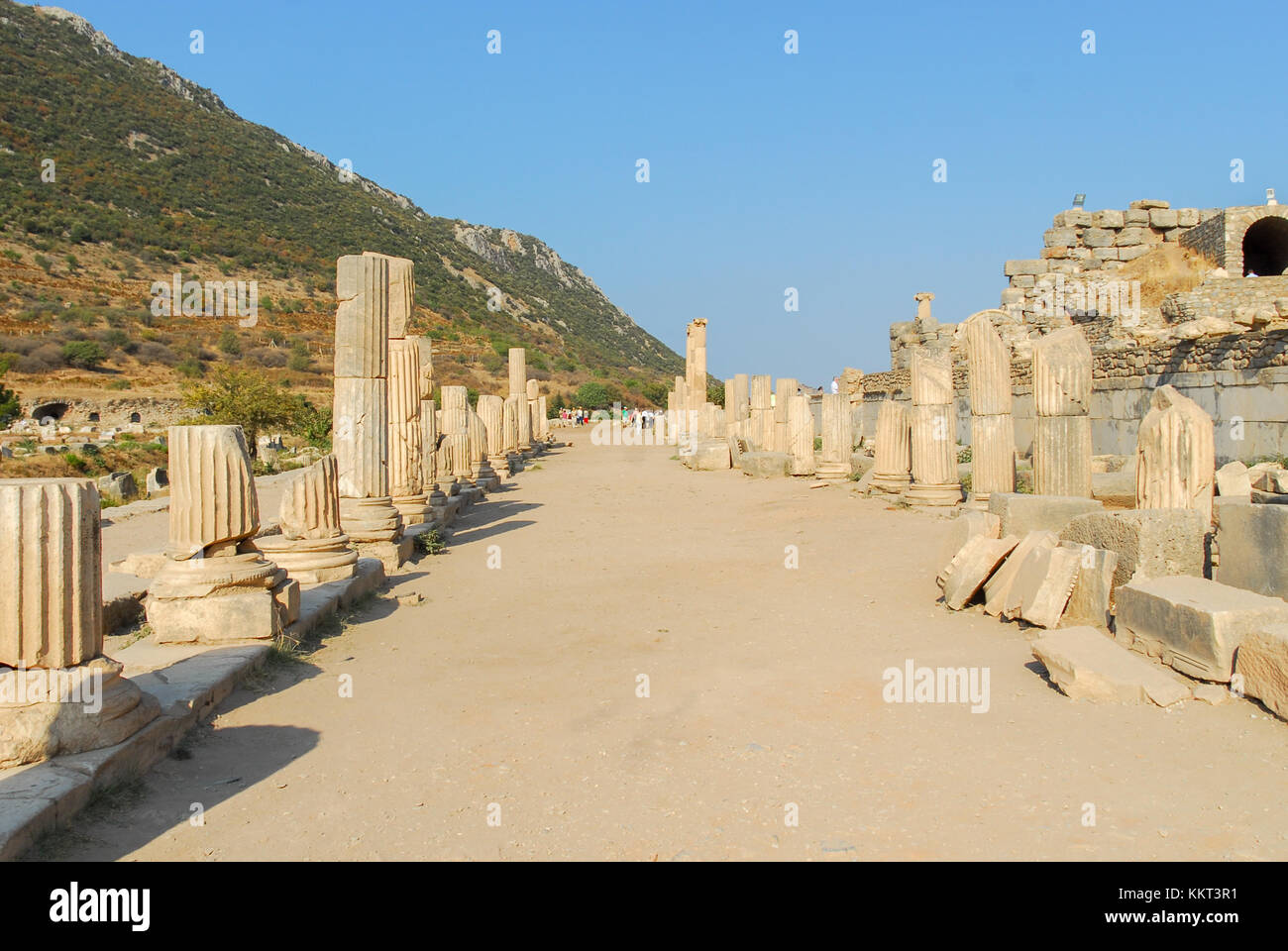 The ancient city of Ephesus, Turkey. Ephesus is a UNESCO World Heritage ...