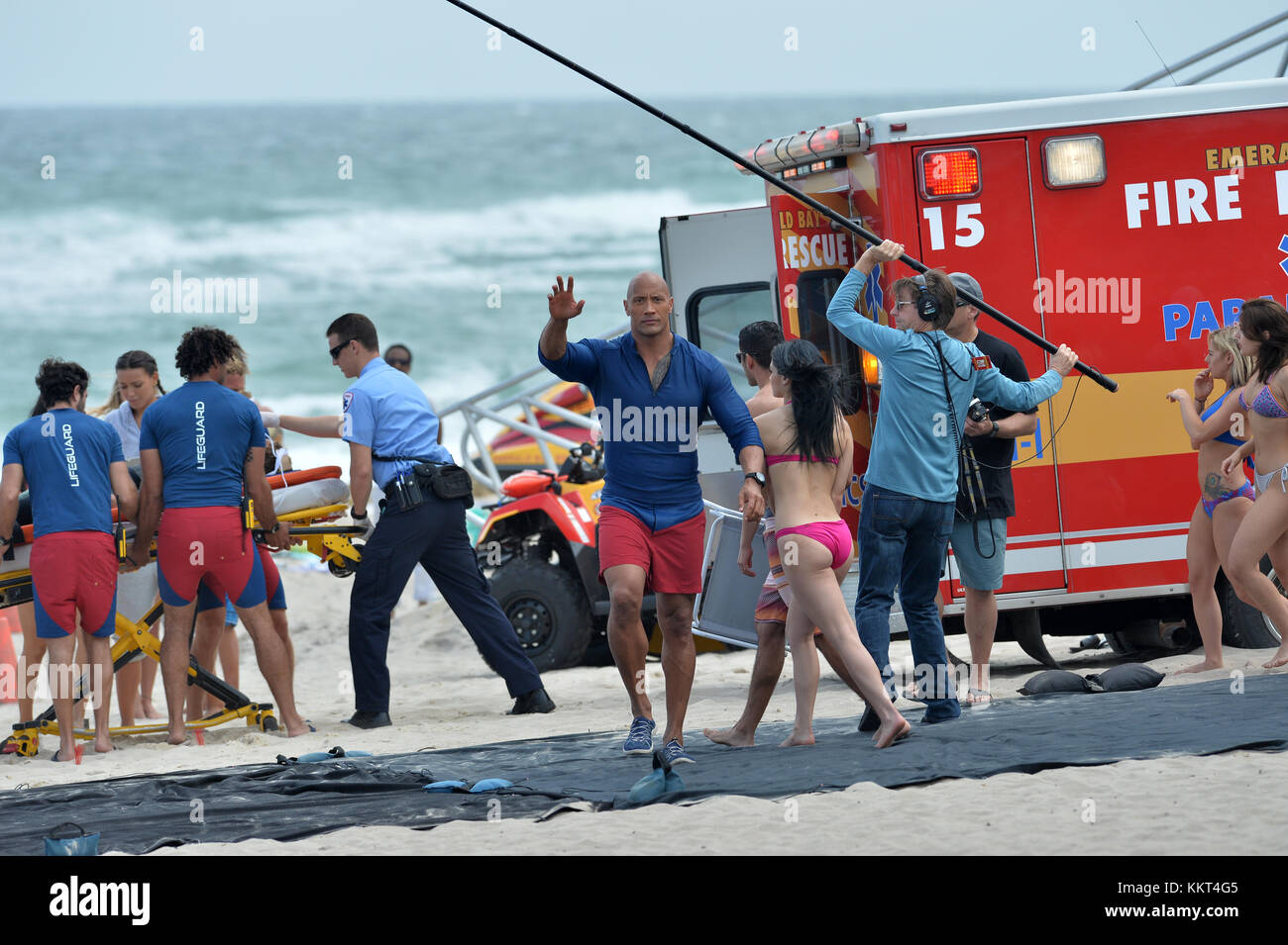 BOCA RATON, FL - FEBRUARY 23: Actor Dwayne Johnson and actress Ilfenesh ...