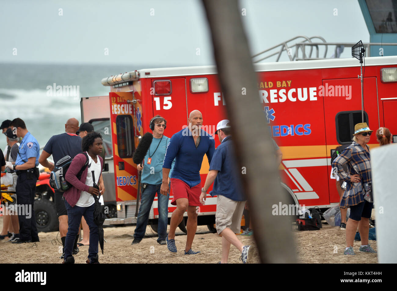 BOCA RATON, FL - FEBRUARY 23: Actor Dwayne Johnson and actress Ilfenesh ...