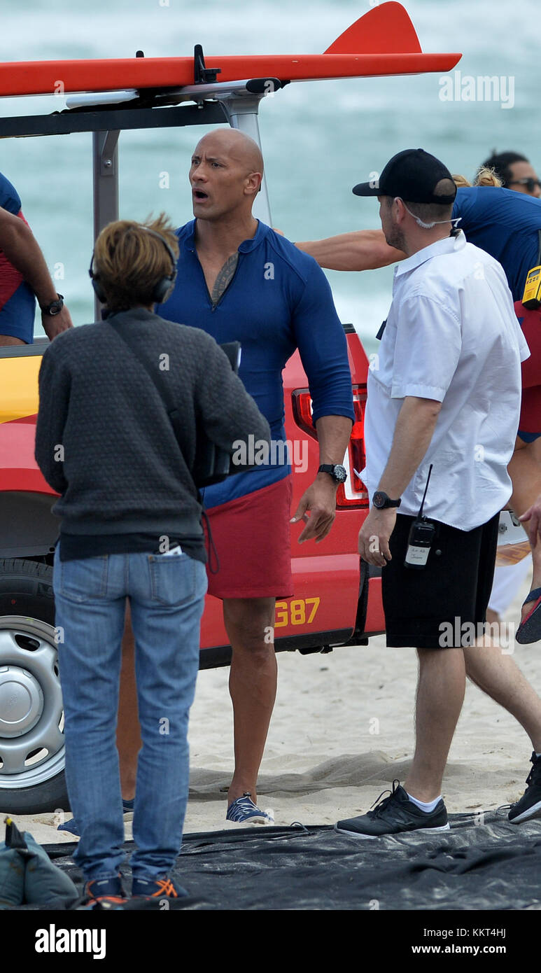 BOCA RATON, FL - FEBRUARY 23: Actor Dwayne Johnson and actress Ilfenesh ...