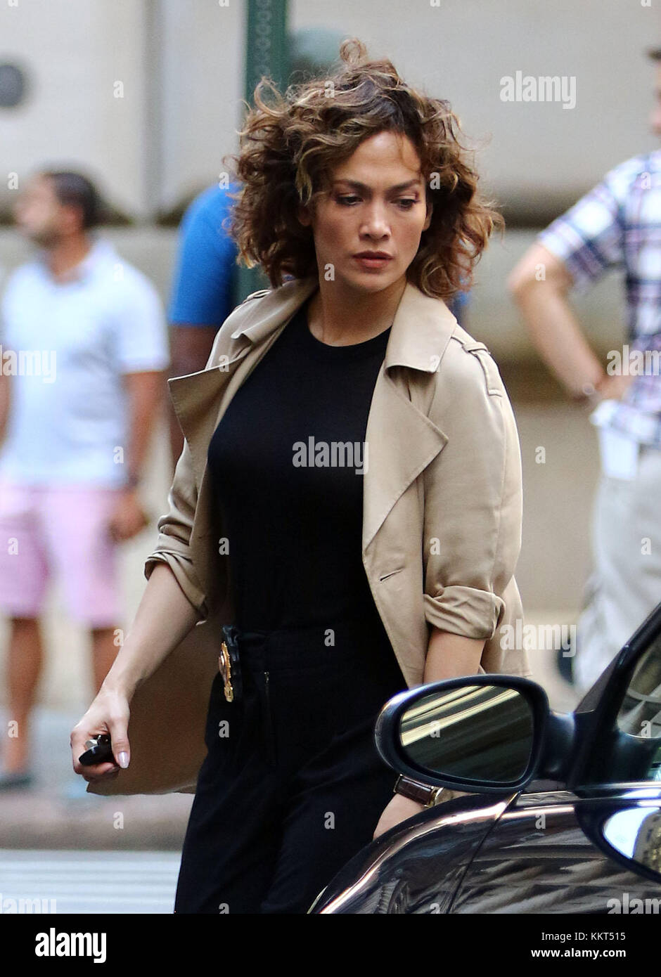 NEW YORK, NY - AUGUST 29: Singer/Actress Jennifer Lopez is seen on the ...