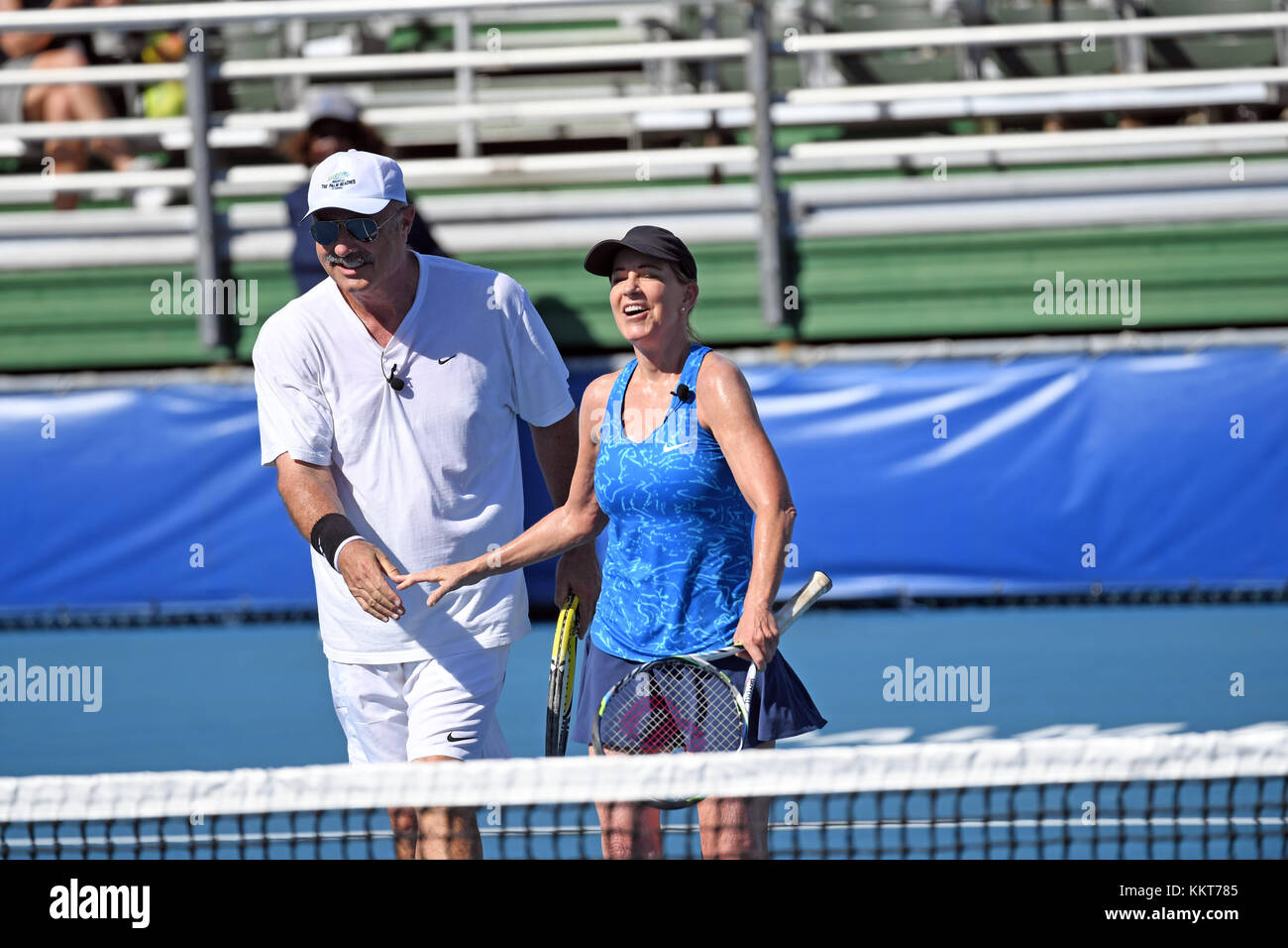 DELRAY BEACH, FL - NOVEMBER 05: Dr. Phil McGraw, Chris Evert ...