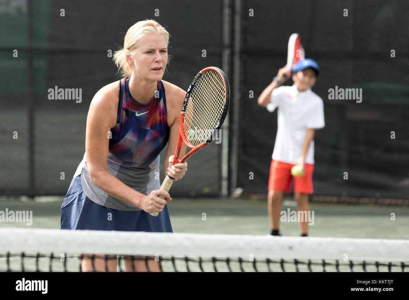 Tennis Pros Participating High Resolution Stock Photography and Images ...