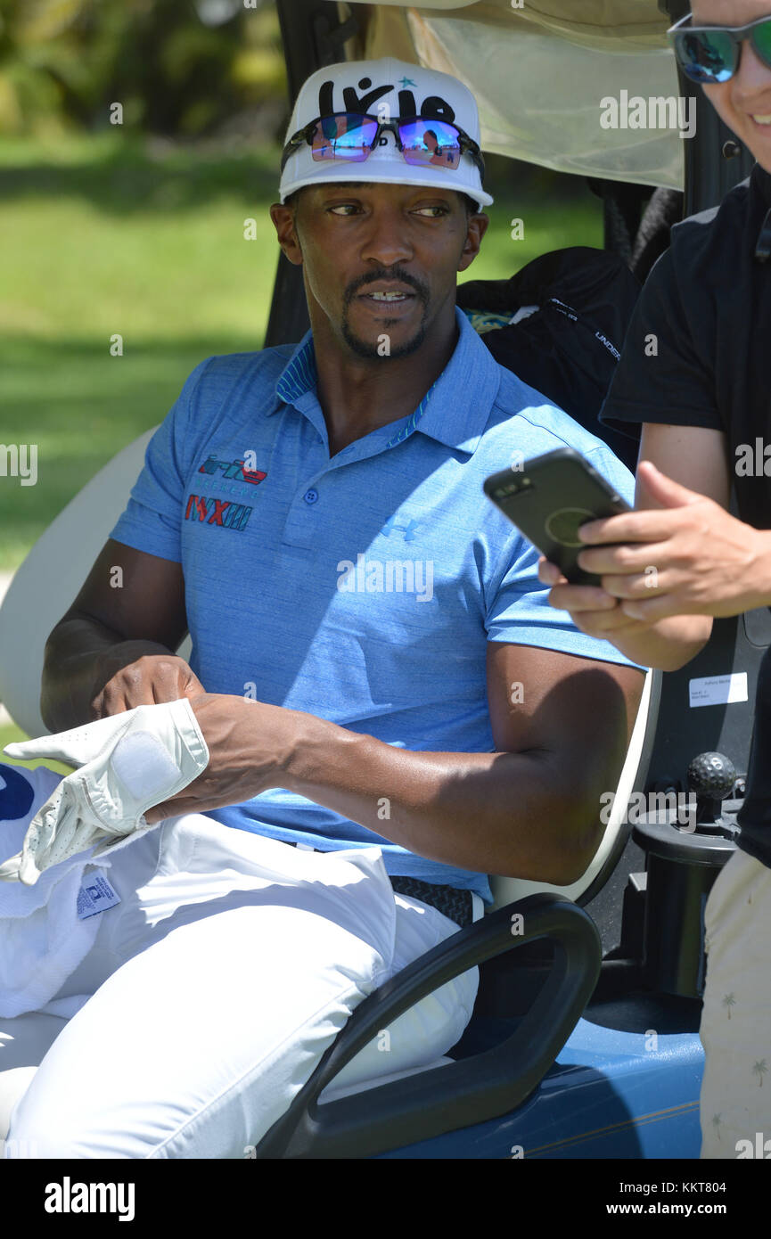 MIAMI BEACH, FL - JUNE 30: Anthony Mackie at the DJ Irie Weekend Golf ...