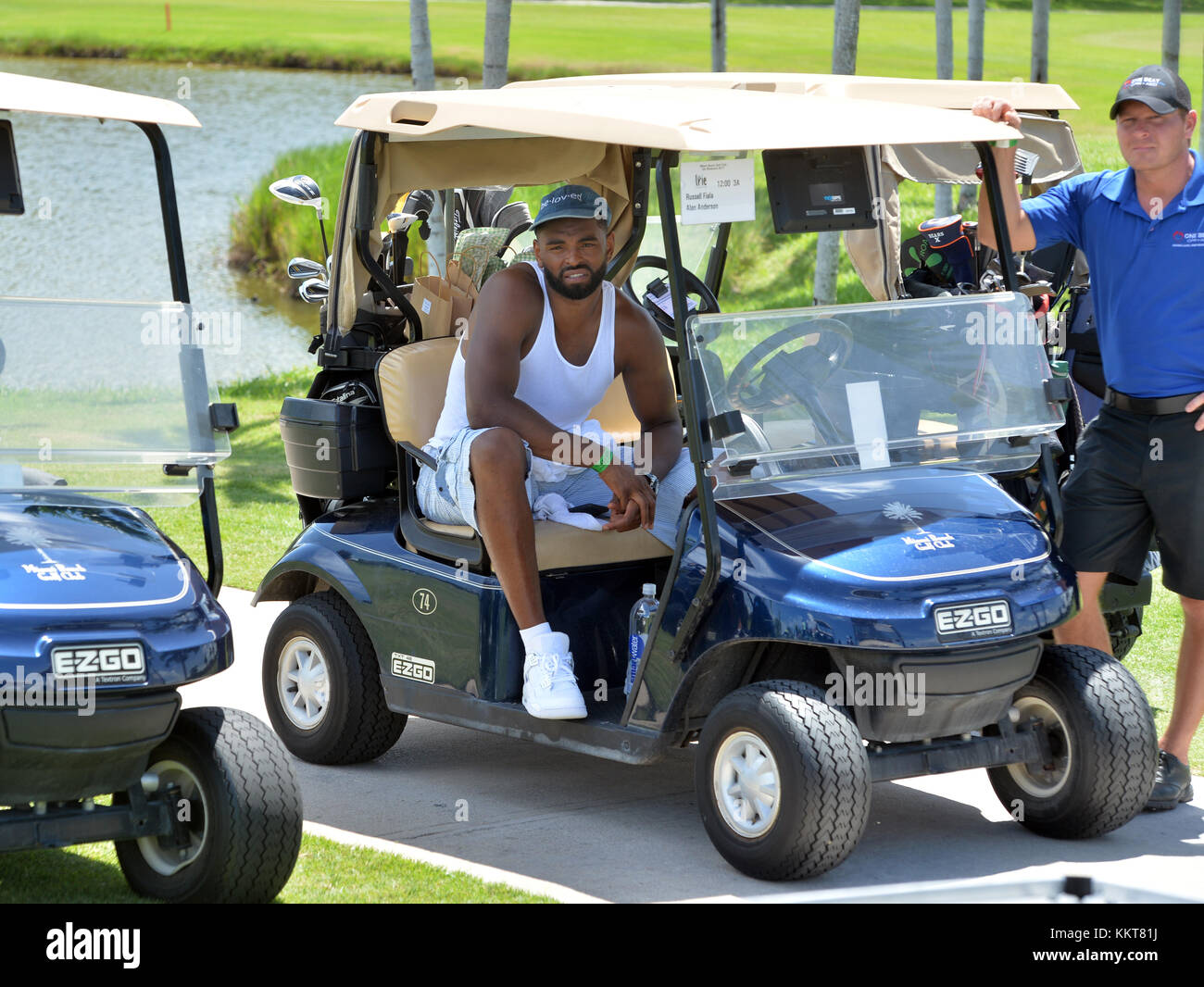MIAMI BEACH, FL - JUNE 30: Atmosphere at the DJ Irie Weekend Golf ...