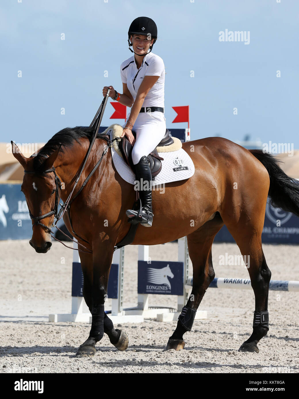 MIAMI BEACH, FL - APRIL 15: Jessica Rae Springsteen at the Longines ...