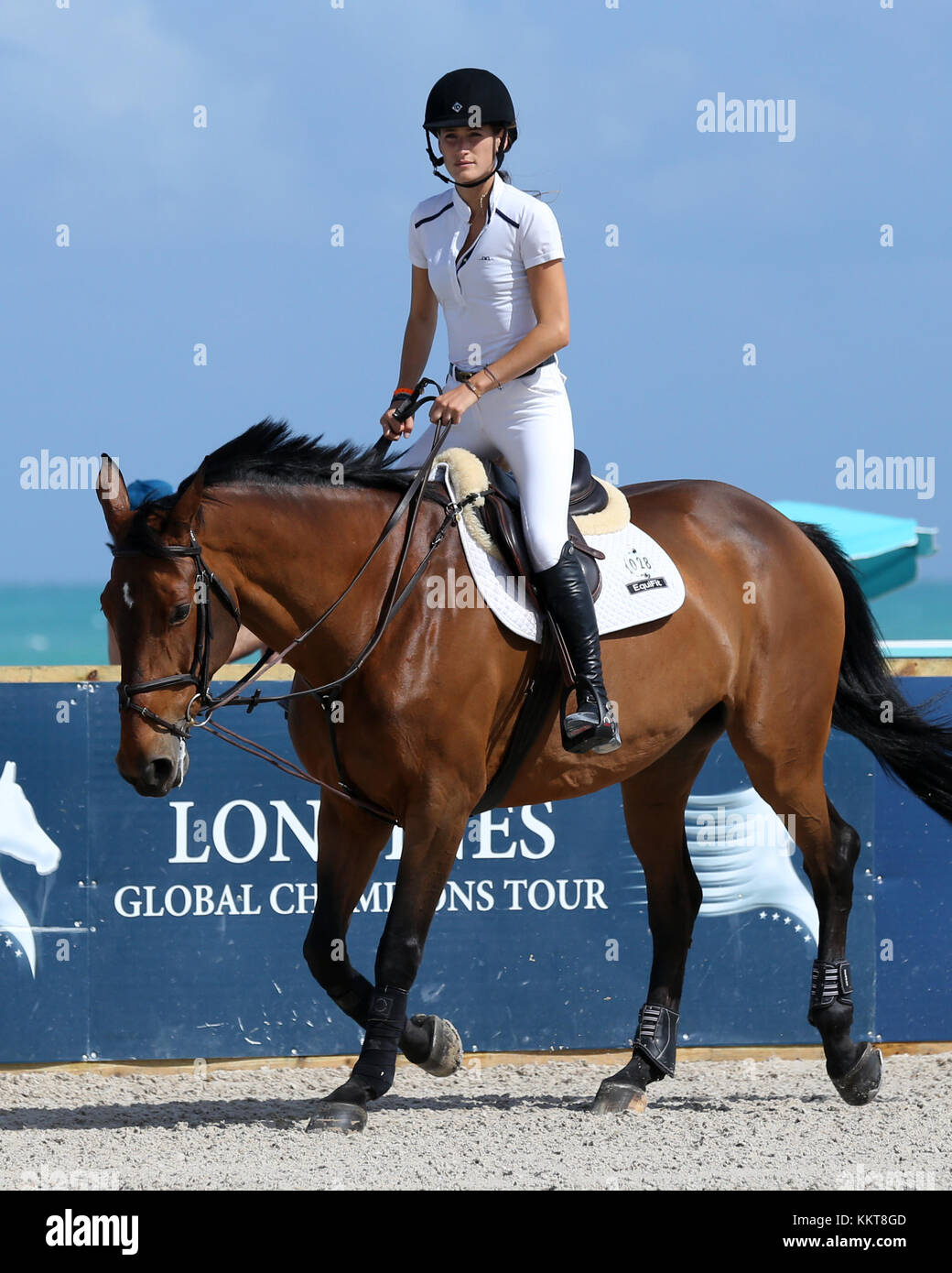 MIAMI BEACH, FL - APRIL 15: Jessica Rae Springsteen at the Longines ...