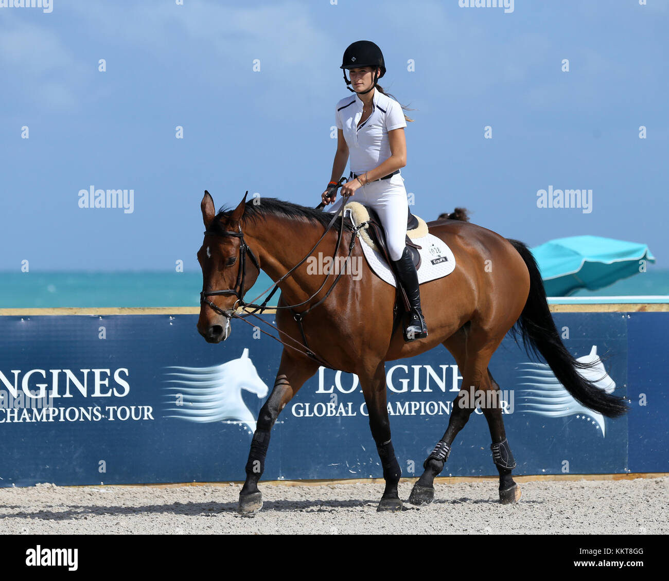 MIAMI BEACH, FL - APRIL 15: Jessica Rae Springsteen at the Longines ...