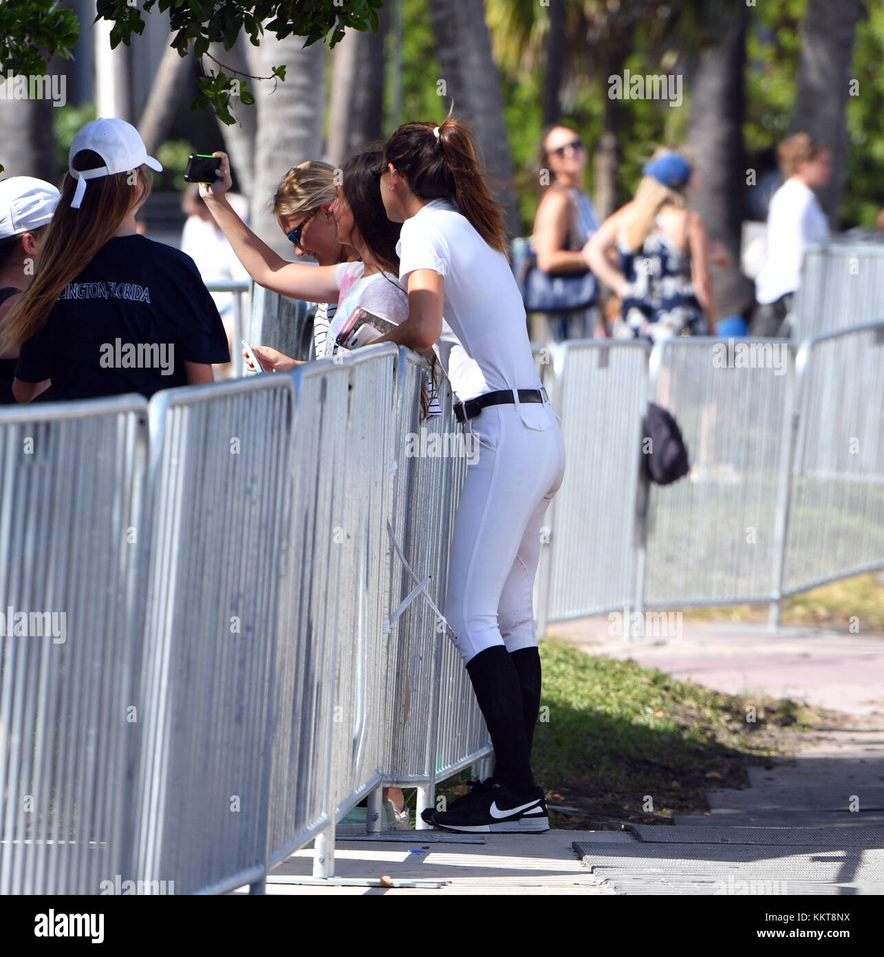 MIAMI BEACH, FL - APRIL 15: Jessica Rae Springsteen at the Longines ...