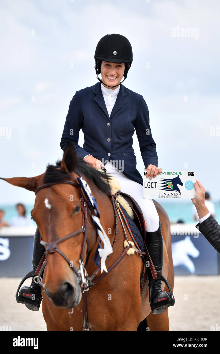 MIAMI BEACH, FL - APRIL 14: Jessica Rae Springsteen at the Longines ...