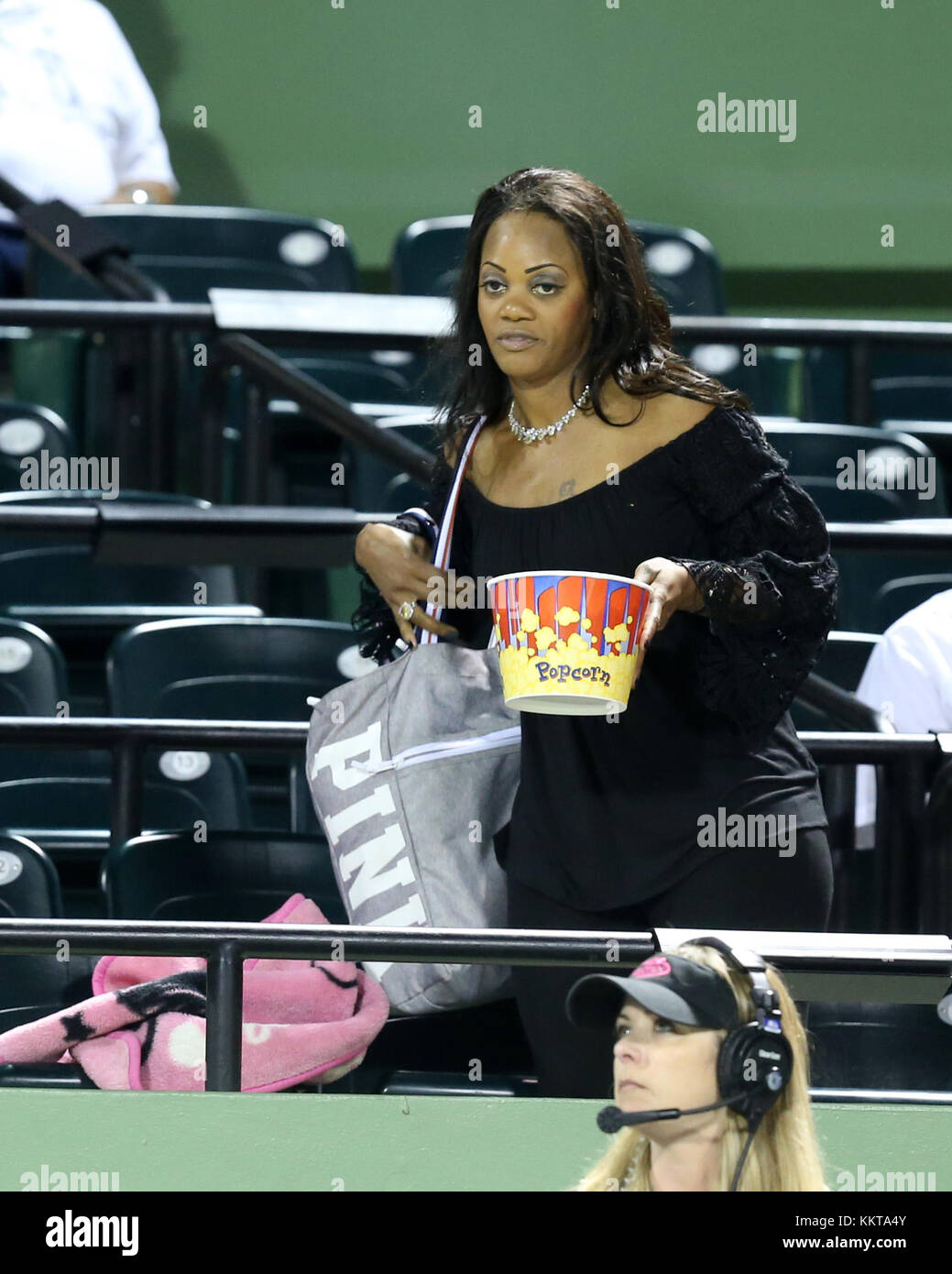 KEY BISCAYNE, FL - MARCH 30: Richard Williams, Lakeisha Graham, Dylan ...