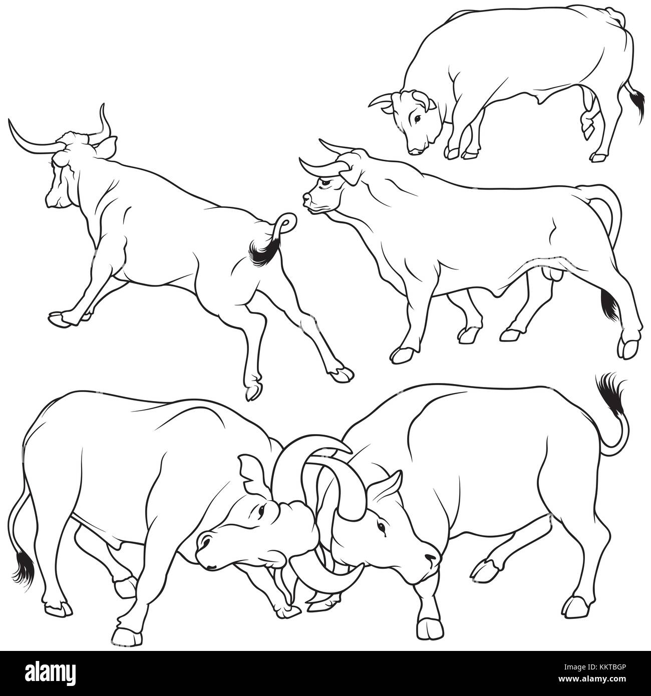 Ungulates vector vectors hi-res stock photography and images - Alamy