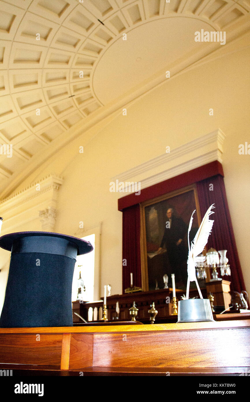 Old State Capitol Springfield Illinois High Resolution Stock ...