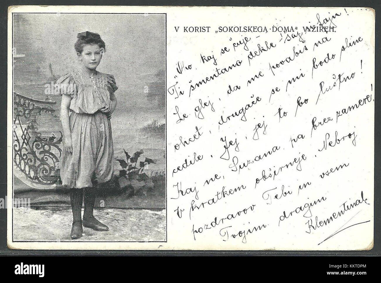 This postcard from 1909 depicts the Sokol, an important cultural and ...